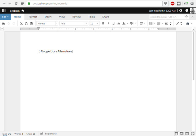 12 Best Google Docs Alternatives in 2020 [Free and Paid] | Beebom