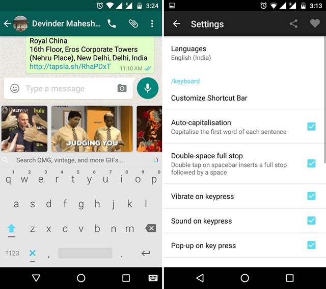 Slash Keyboard: A Great GBoard Alternative for Android | Beebom