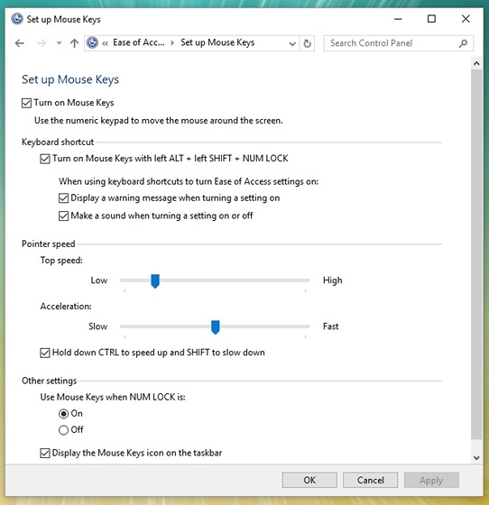 How to Control Mouse With Keyboard in Windows 10 | Beebom