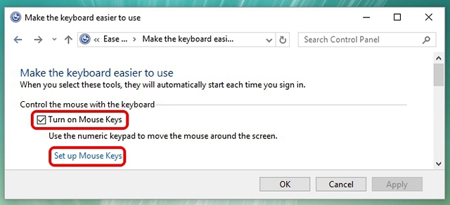 How to Control Mouse With Keyboard in Windows 10 | Beebom