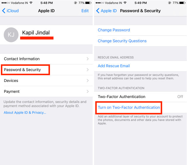 How to Enable Two Factor Authentication for iCloud | Beebom