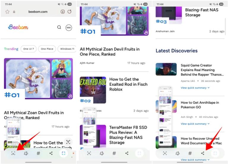How to Take Scrolling Screenshots on Any Android Device | Beebom