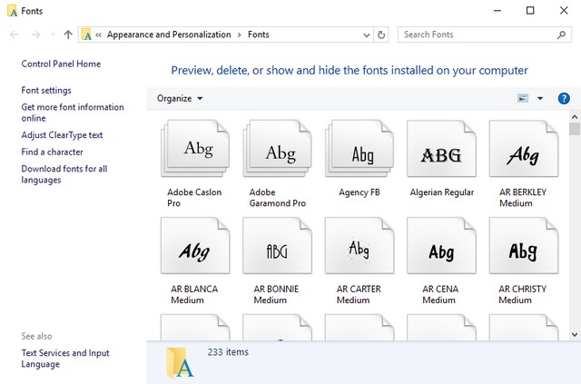 How to Change Font in Windows 10 (Guide) | Beebom