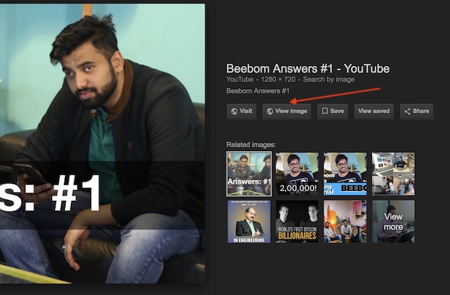 Chrome And Firefox Extension Brings Back View Image Button to Google Search