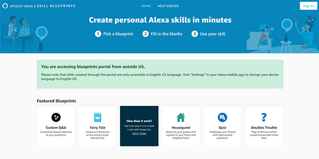 You Can Now Create Your Own Alexa Skills Using Alexa Blueprints | Beebom