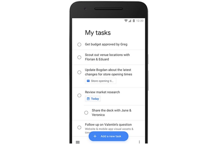 Google Revamps 'Tasks' For Gmail; Launches Standalone App for Android ...
