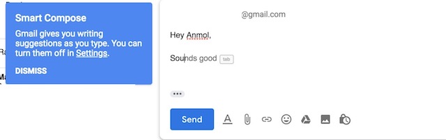 How to Enable Smart Compose in Gmail (Guide) | Beebom