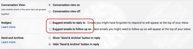 Here's How You Can Customise and Turn Off Nudging in Gmail | Beebom