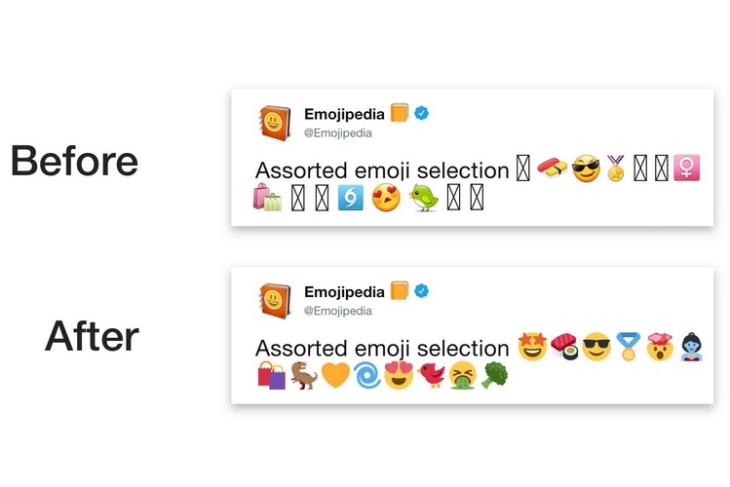Twitter Now Uses Custom Emojis on Android Called Twemoji