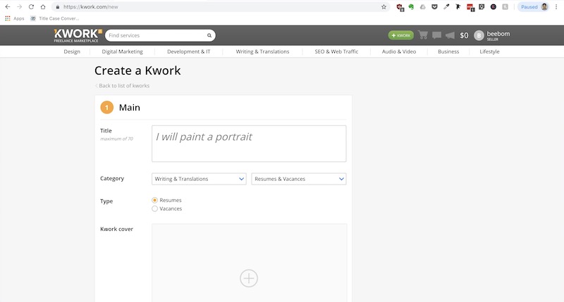 Kwork: Convenient Online Store of Freelance Services | Beebom