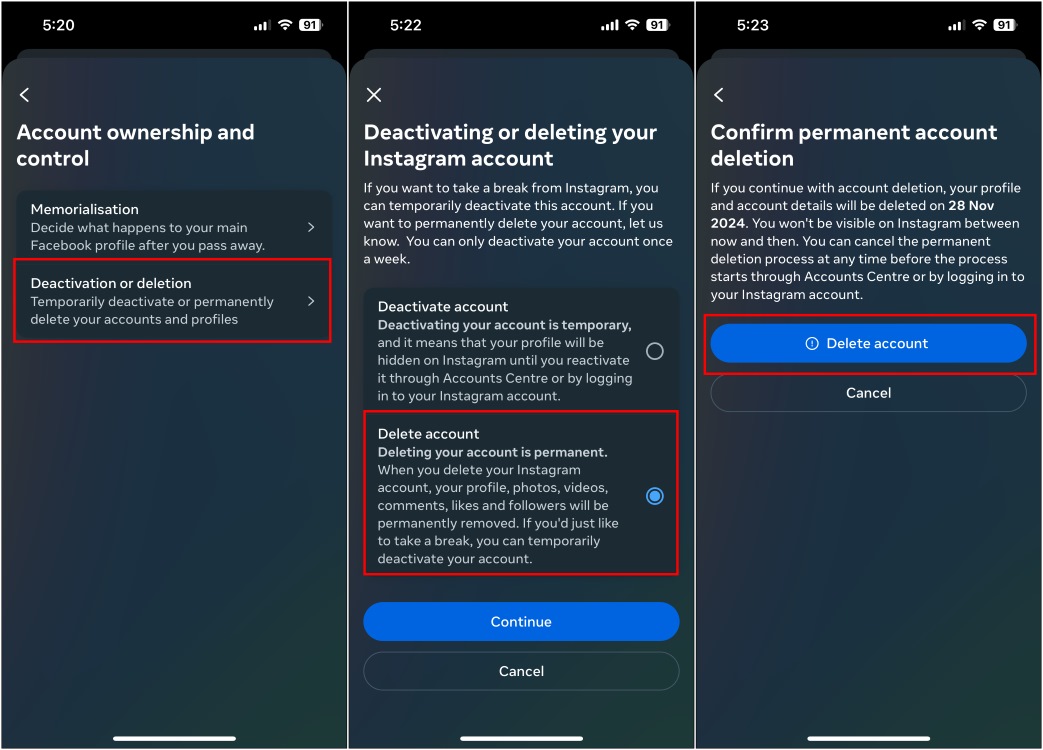 How to Delete Your Instagram Account | Beebom