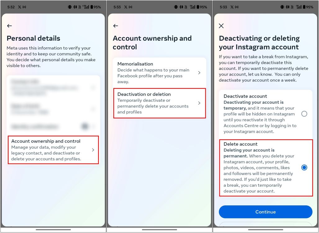 How to Delete Instagram Account | Beebom