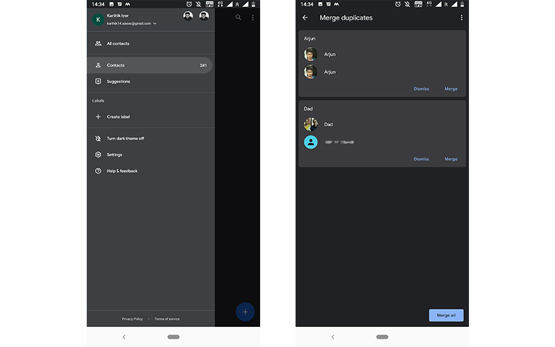 How to Find and Remove Duplicate Contacts in Android in 2020 | Beebom