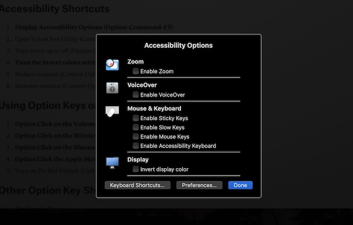 All the Mac Option Key Shortcuts You Should Know | Beebom