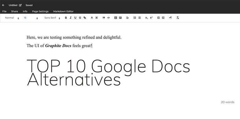 12 Best Google Docs Alternatives in 2020 [Free and Paid] | Beebom
