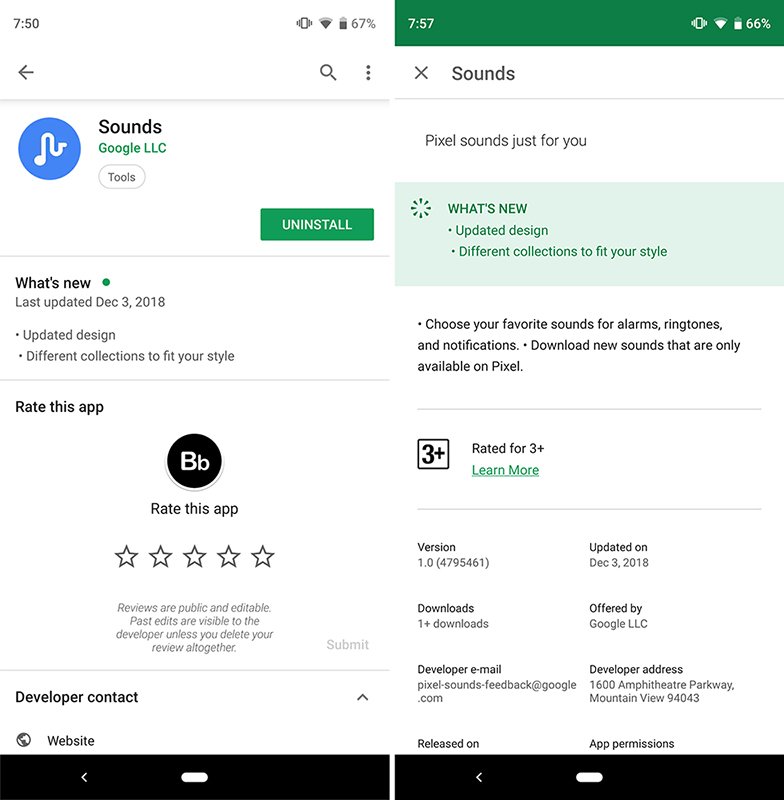 New Pixel-Exclusive 'Sounds' App to Improve Downloading and Using Ringtones
