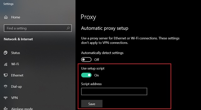 How to Set Up a Proxy Server on Windows 10 (Native Method) | Beebom