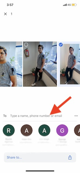 How to Share Media in Google Photos Using Direct Messaging | Beebom