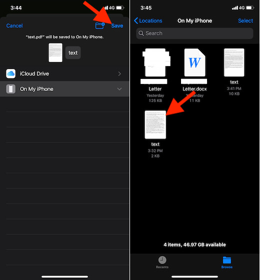 How to Convert Any Doc to PDF on iPhone and iPad Natively | Beebom