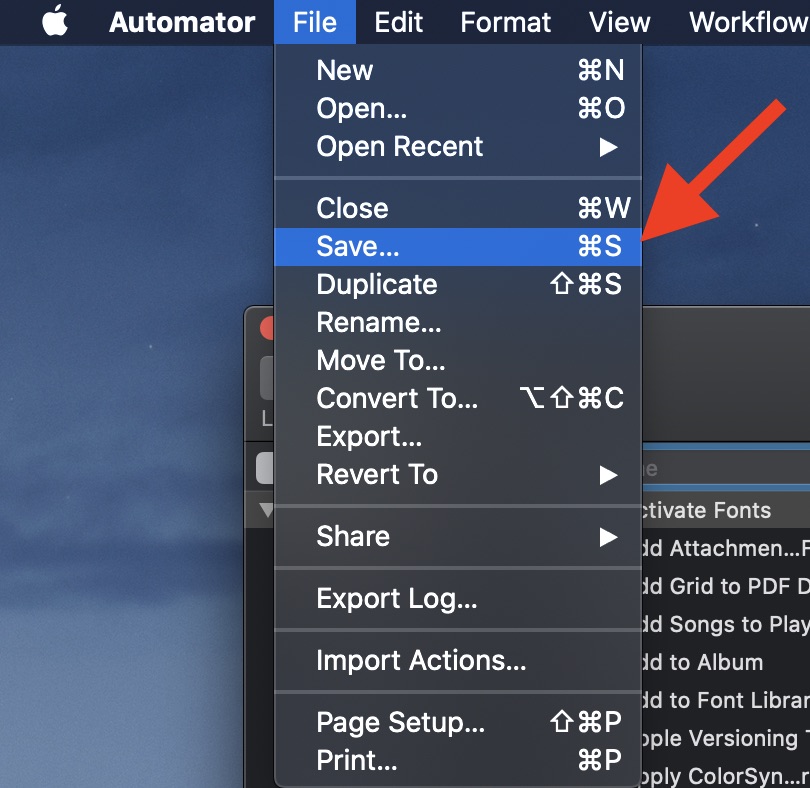How to Convert Automator Actions as Apps on Mac | Beebom