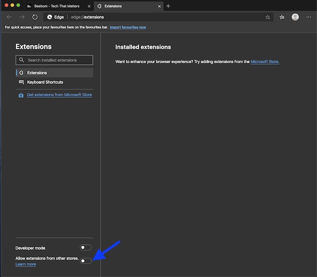 How to Install Chrome Extensions in Microsoft Edge Chromium | Beebom