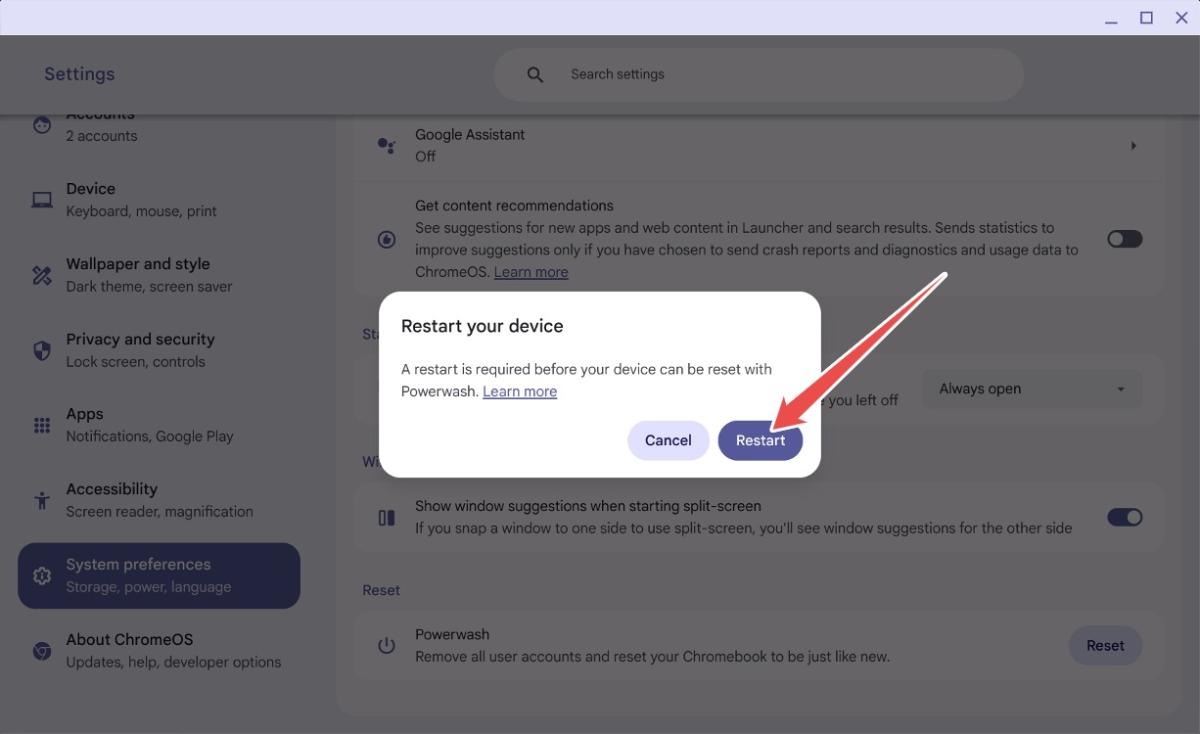 How to Factory Reset Chromebook | Beebom
