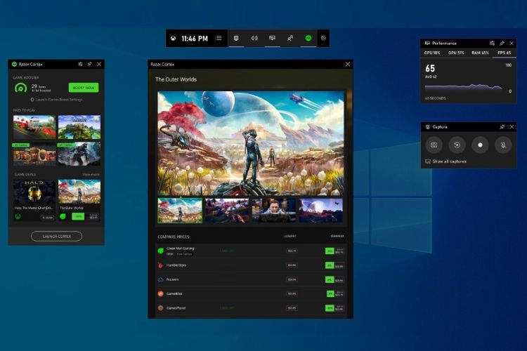 Microsoft Xbox Game Bar Gets its Own Widget Store on Windows 10 | Beebom
