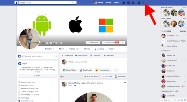 How to Move Photos and Videos from Facebook to Google Photos | Beebom