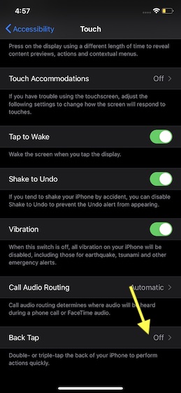 How to Customize Back Tap Accessibility Feature in iOS 14 | Beebom