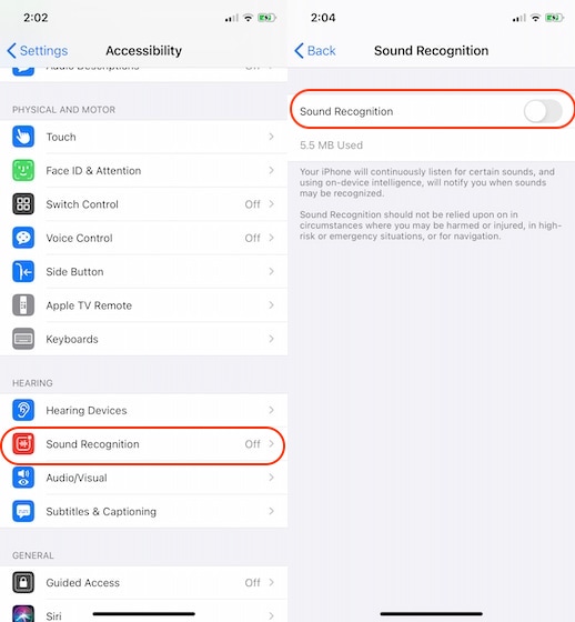 How to Use iOS 14 Sound Recognition to Identify Sounds | Beebom