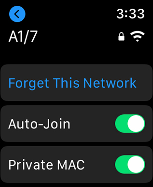 How to Enable/Disable Private MAC Address in watchOS 7 | Beebom