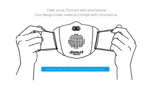 This is the World’s First “Smart” Mask That Connects to Your Smartphone