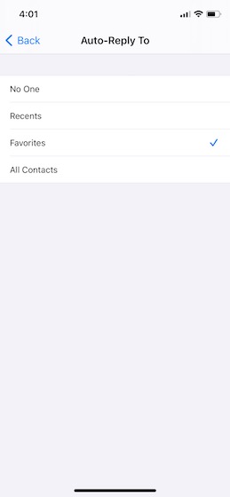 How to Set Do Not Disturb Auto-Reply Message on iPhone | Beebom