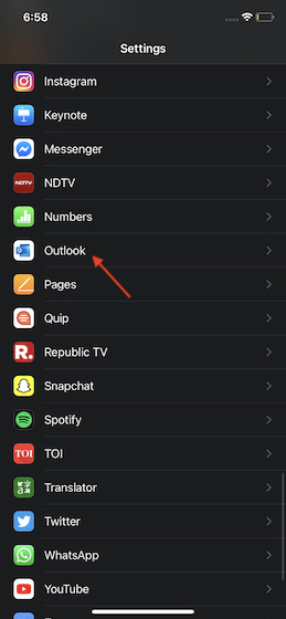 How to Set Outlook As Default Mail App in iOS 14 on iPhone | Beebom