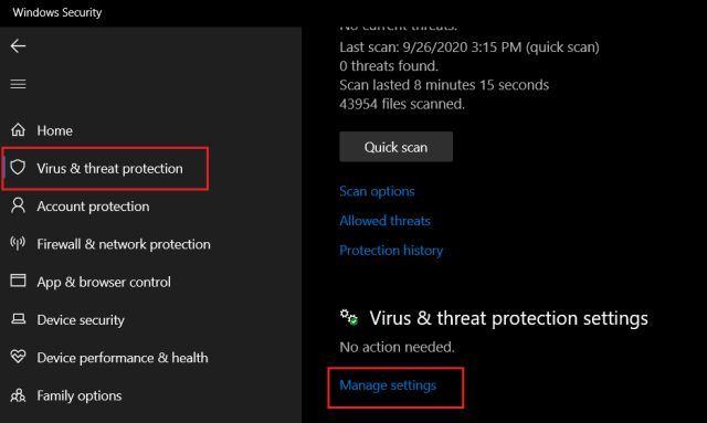 How to Exclude Files and Folders from Windows Defender | Beebom