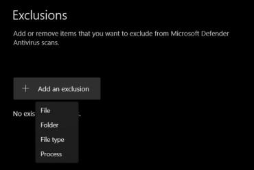 How to Exclude Files and Folders from Windows Defender | Beebom