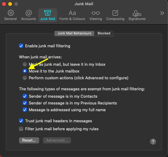How to Automatically Move Blocked Emails to Trash in Apple Mail | Beebom