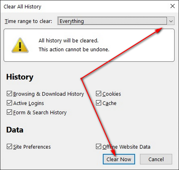 How to Clear Browsing History with Keyboard Shortcuts | Beebom