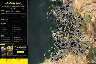 Check Out This Super-Cool Cyberpunk 2077 Interactive Map | Beebom
