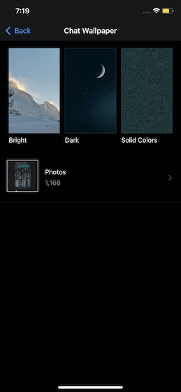 How to Change WhatsApp Background for Individual Chats | Beebom