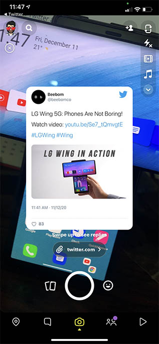 How to Share Tweets on Snapchat on iPhone and Android | Beebom