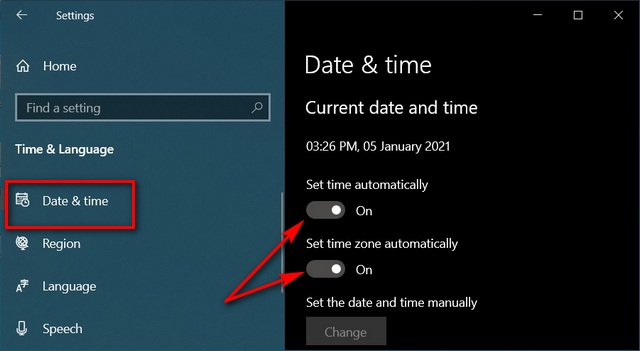 How to Change Time and Date in Windows 10 Manually | Beebom