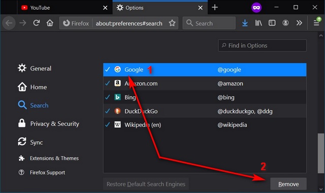 How to Change Default Search Engine in Firefox | Beebom