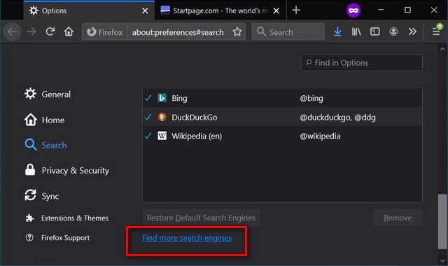 How to Change Default Search Engine in Firefox | Beebom