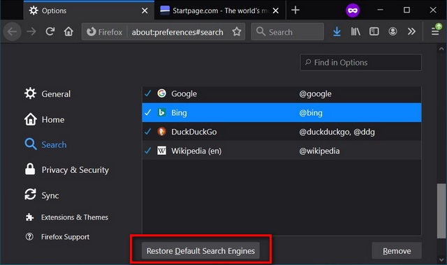 How to Change Default Search Engine in Firefox | Beebom