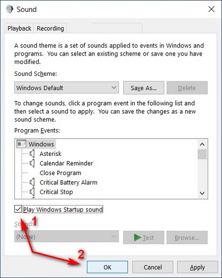 How to Enable or Disable Startup Sound in Windows 10 [Guide] | Beebom