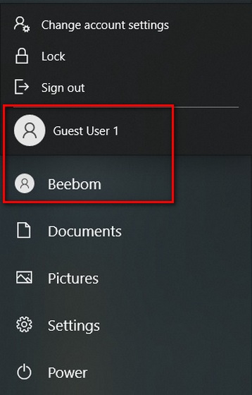6 Fast Ways to Switch Users in Windows 10 [Guide] | Beebom