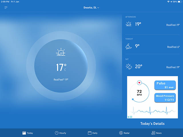 7 Best Weather Apps for iPad to Use in 2021 [Free and Paid] | Beebom