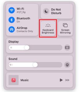 How to Adjust Keyboard Brightness in M1 MacBook | Beebom