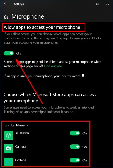 How to Enable or Disable Camera, Microphone in Windows 10 | Beebom